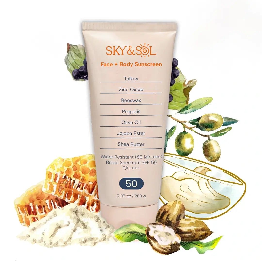 Sky and Sol Body Sunscreen SPF 50 (7.05 oz)